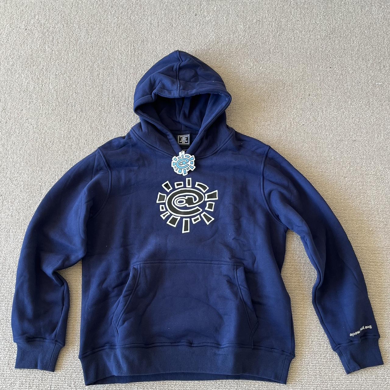 ADWYSD hoodie - navy Size medium New, with tags - Depop