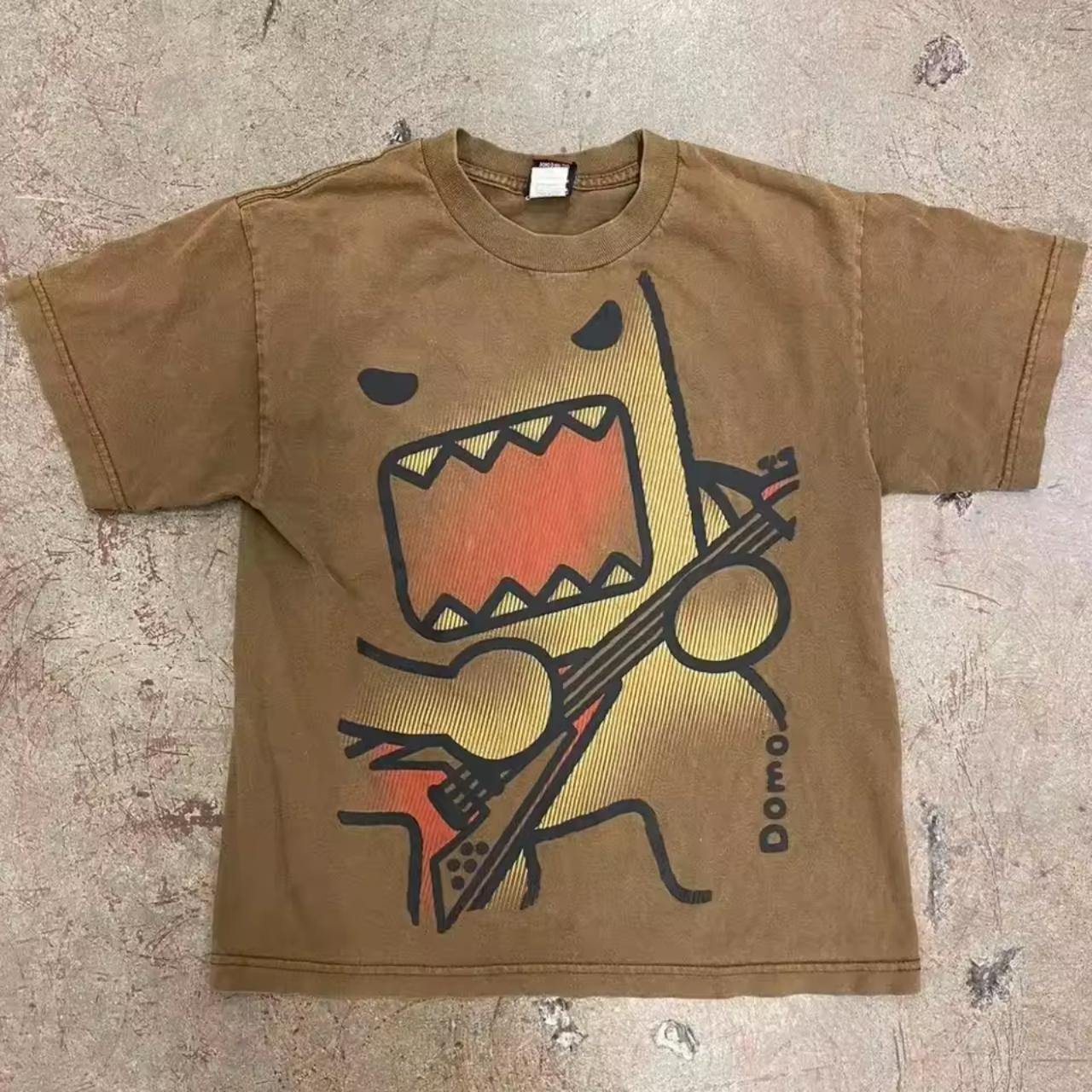 Kawaii Domo Guitar Tee Comfortable Graphic Tee ft DOMO | Depop