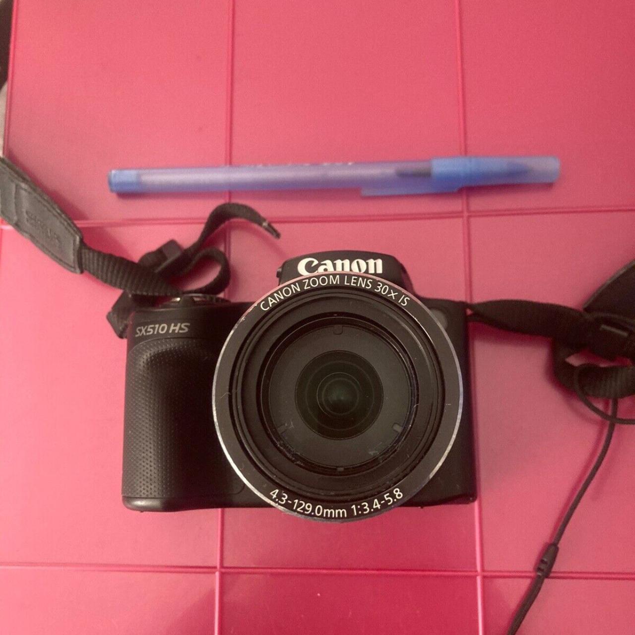 Canon PowerShot SX510-WI-FI-BLACK-12.1... - Depop
