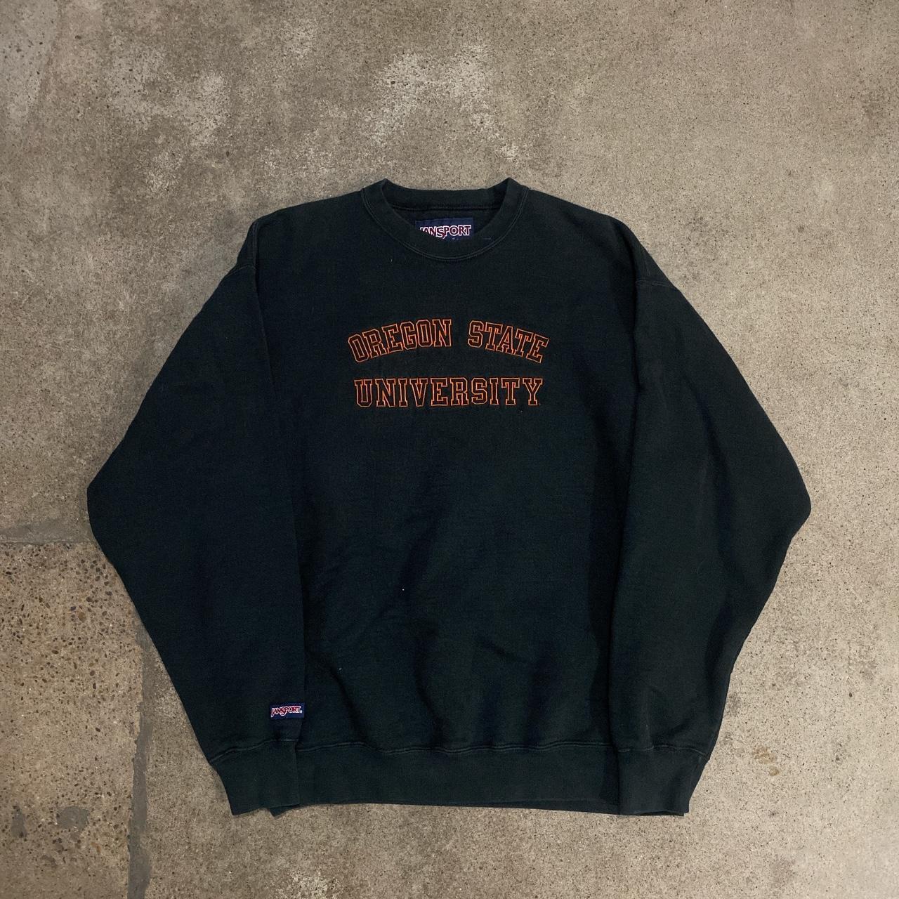 Vintage Oregon State College Crewneck Champion... - Depop