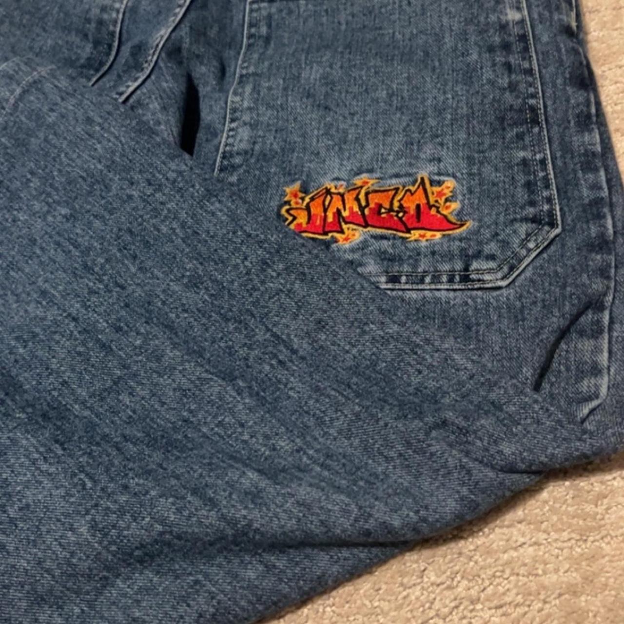 Very Rare 90’s Flame JNCO NO Damage 28 x 34 #JNCO #jnco - Depop