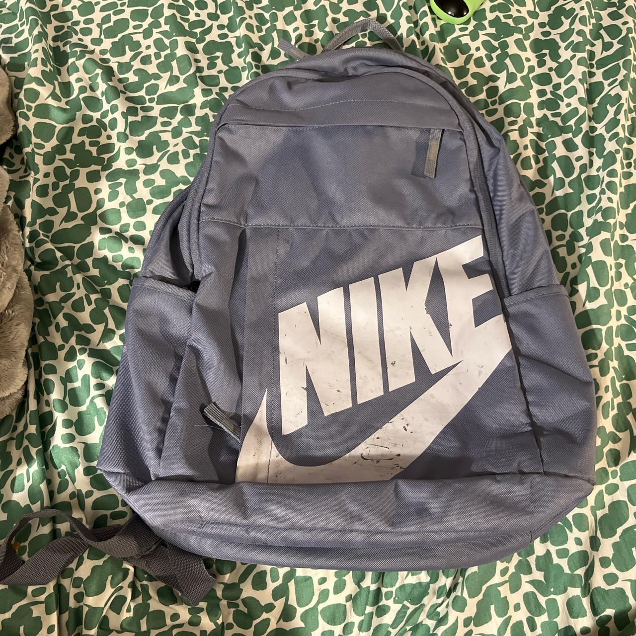 Purple Nike backpack - Depop
