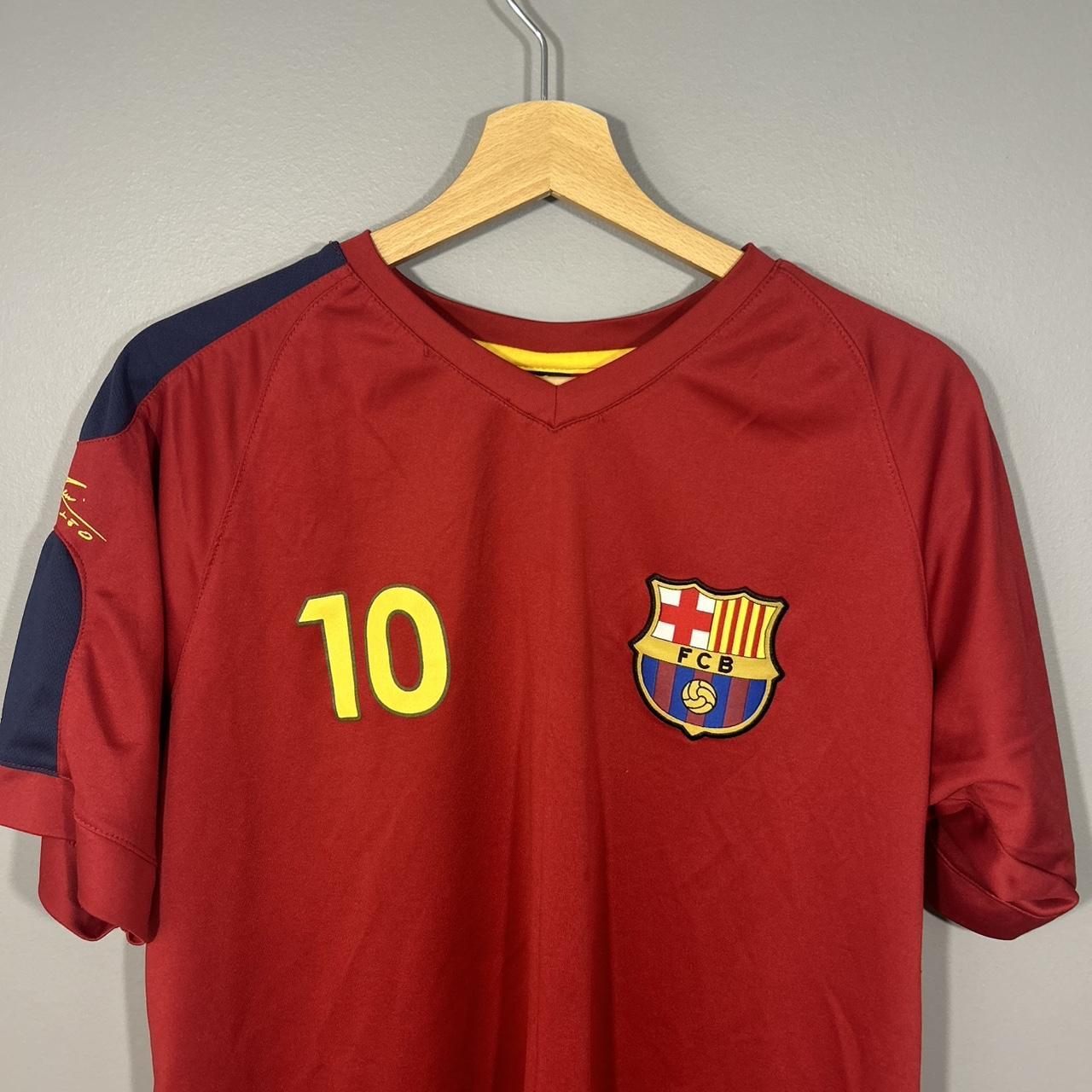y2k messi jersey barcelona Size medium - Depop