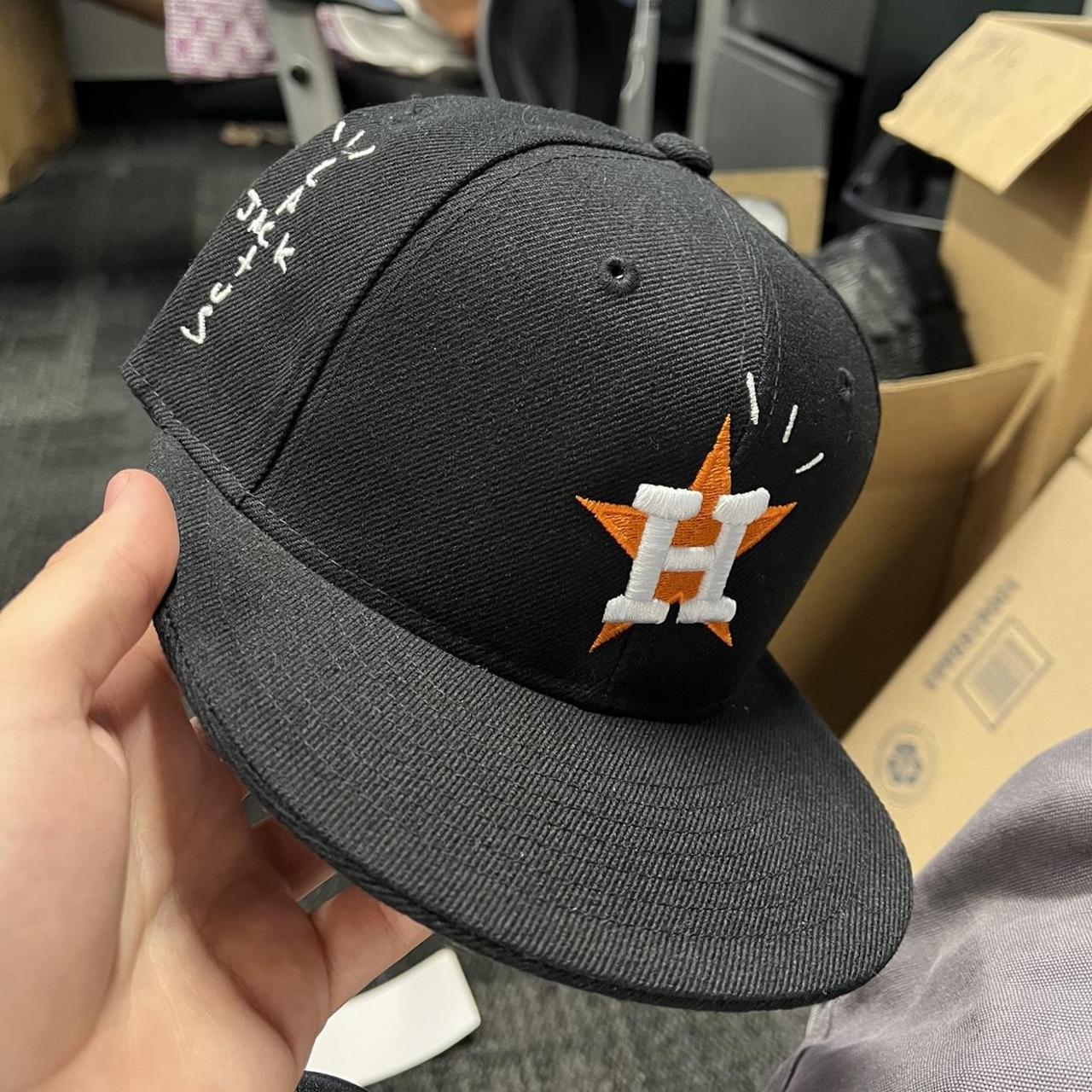 Houston Astros Cactus Jack Fitted hat Unique custom... - Depop