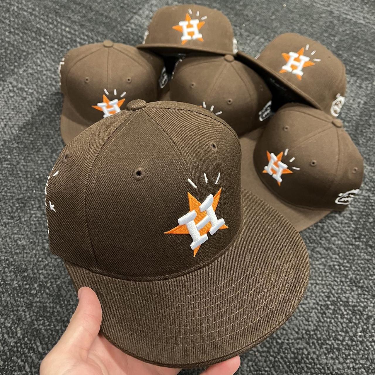 Houston Astros Fitted Hat Cactus Jack Travis Scott... - Depop