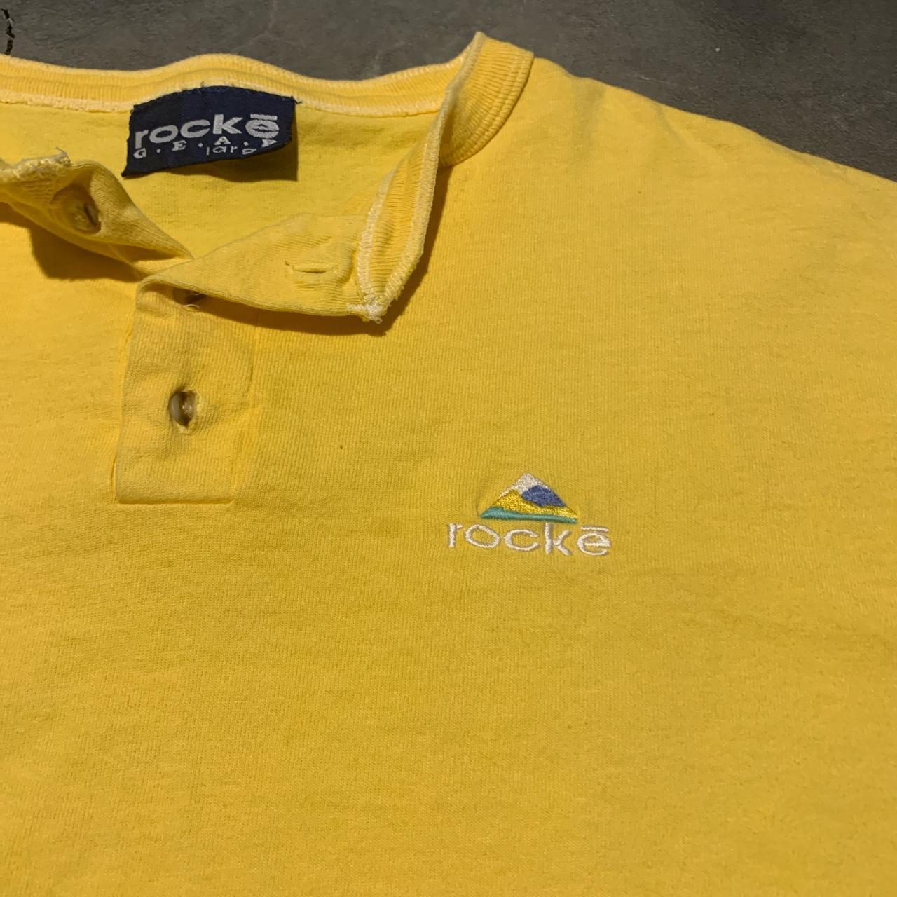 Vintage rocke gear quarter button up great condition... - Depop