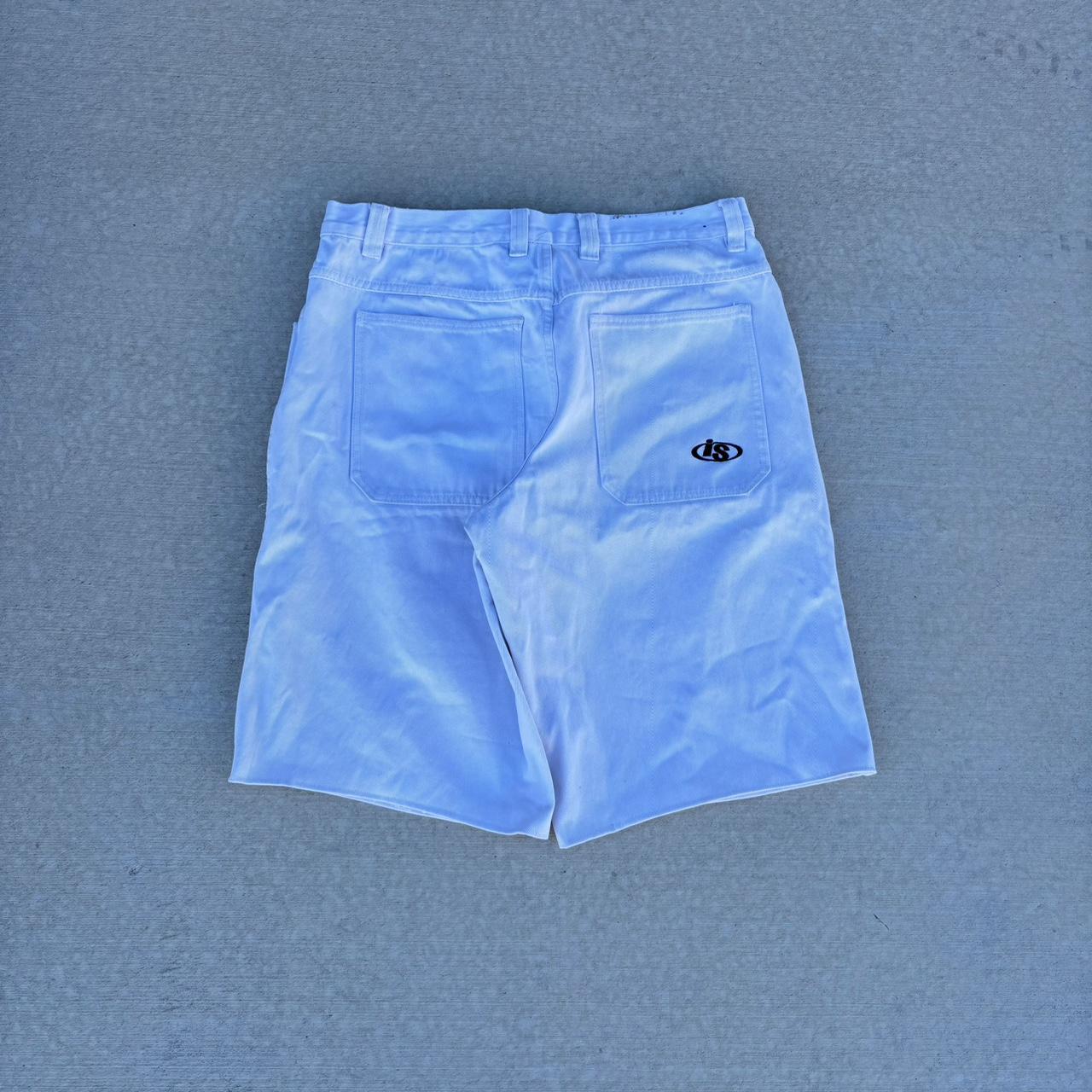 Interstate jeans jorts size 36 perfect condition no... - Depop