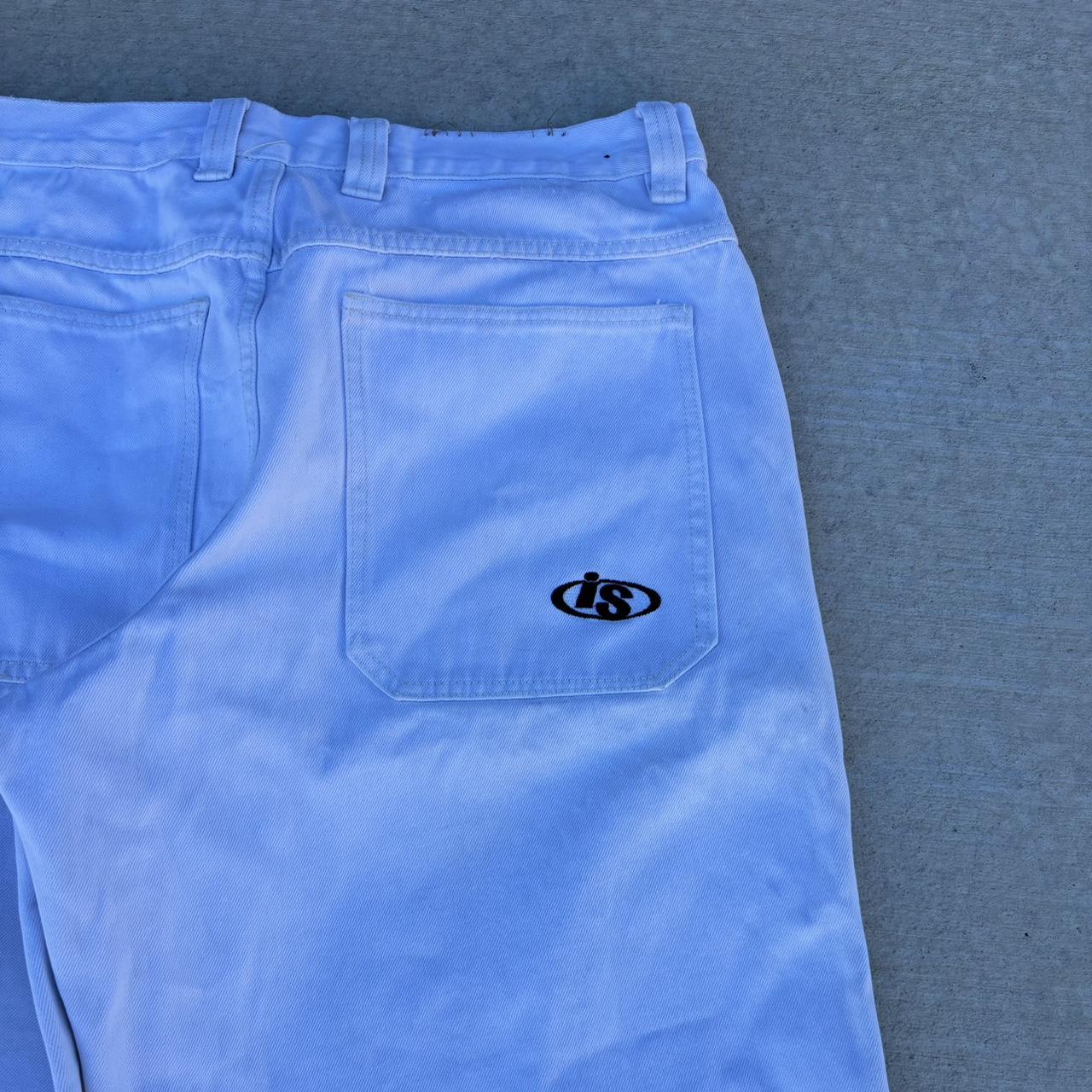 Interstate jeans jorts size 36 perfect condition no... - Depop