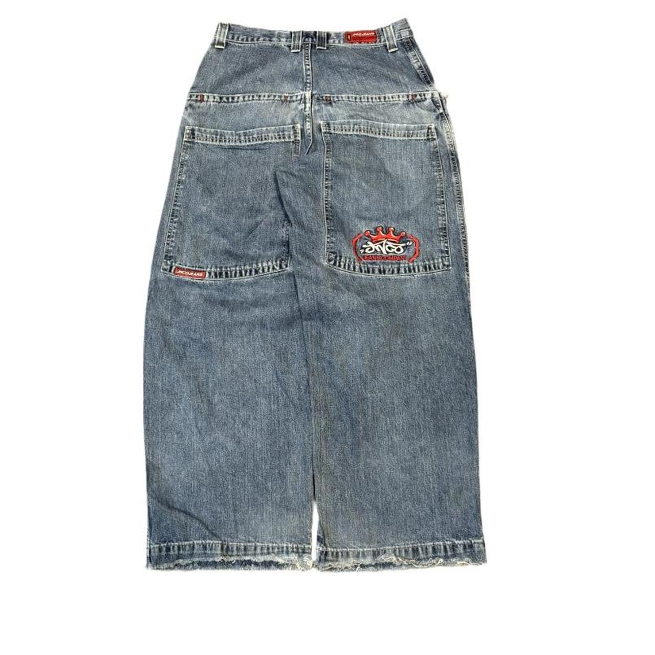 Vintage jnco jeans big pockets same silhouette as... | Depop