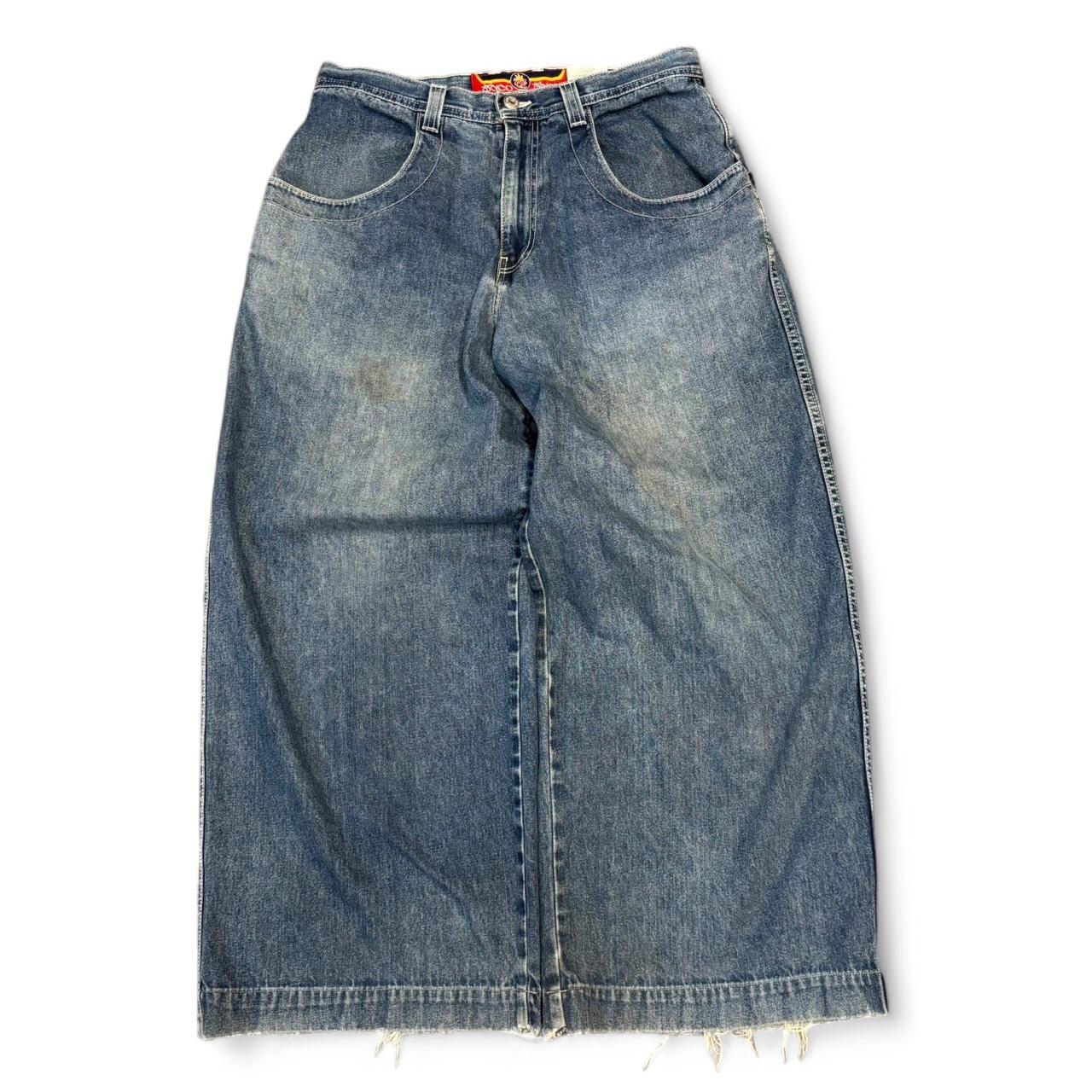 Vintage jnco jeans Velcro pockets amazing fit on... | Depop