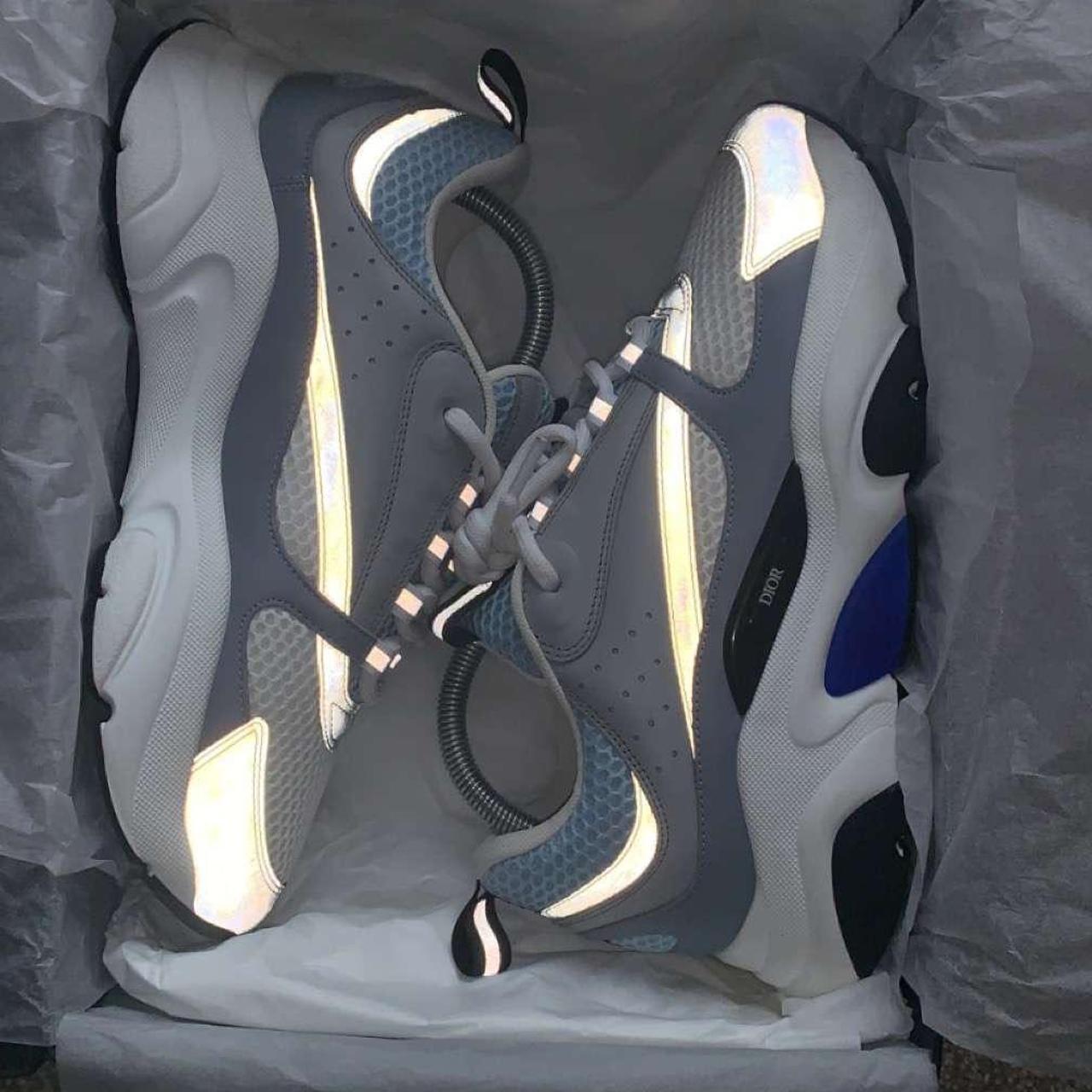 Baby blue Dior b22 🔥 - Size 41.5 - Have been worn a... - Depop