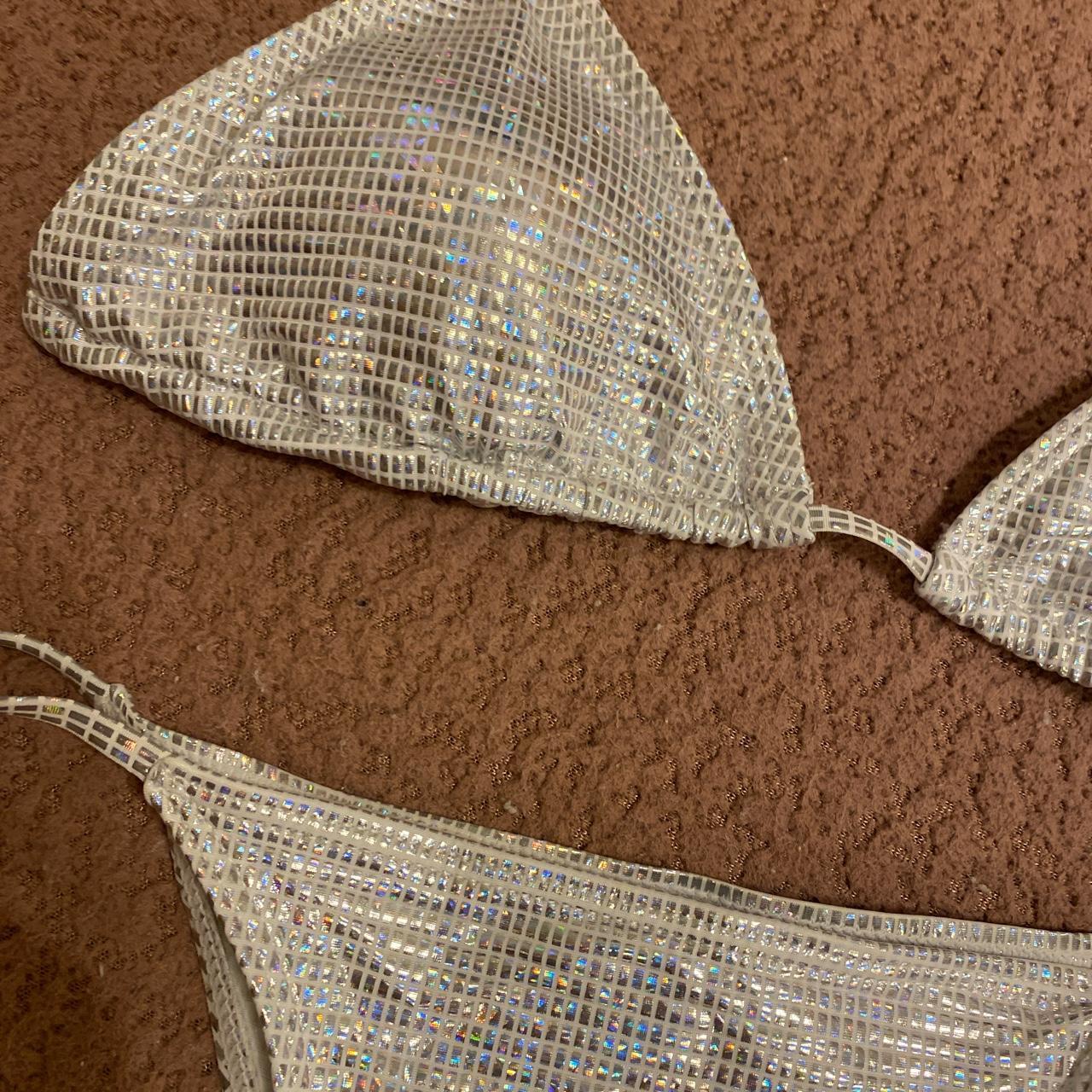 Shiny/Metallic Bikini ! - Depop