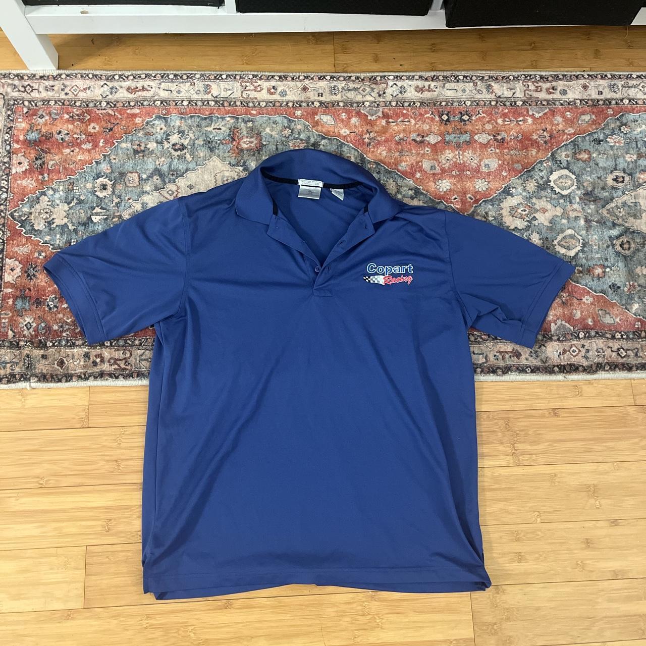 L Copart Racing Polo - Depop