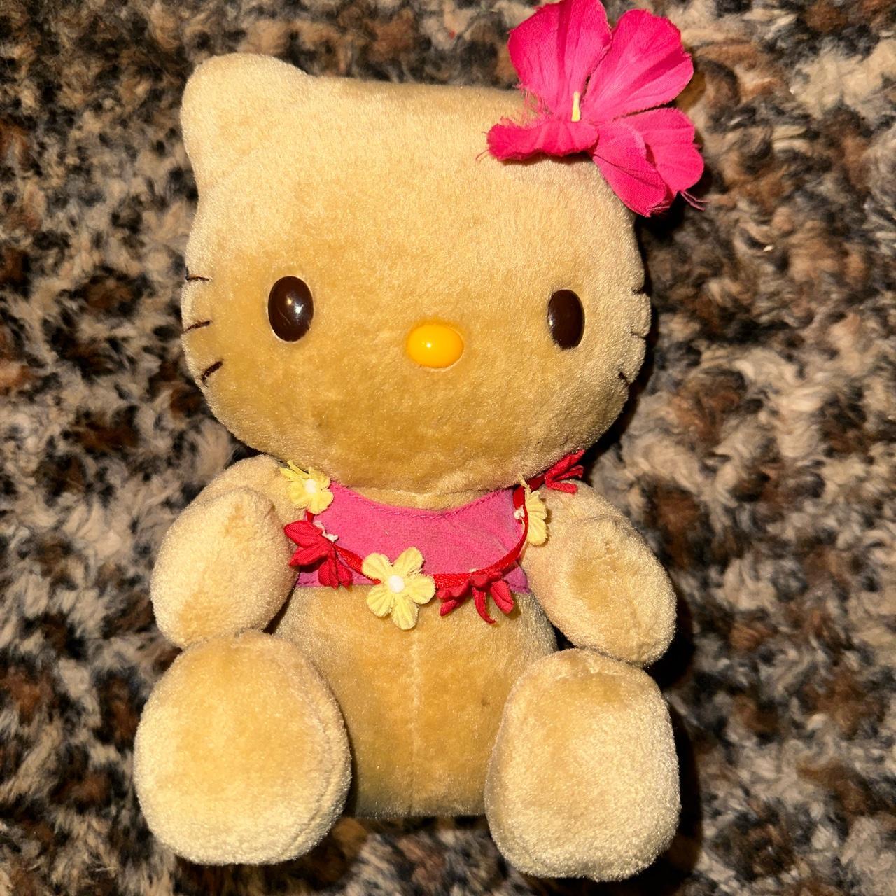 Tan/Hawaiian Hello Kitty :3 she doesn't have a tag... - Depop