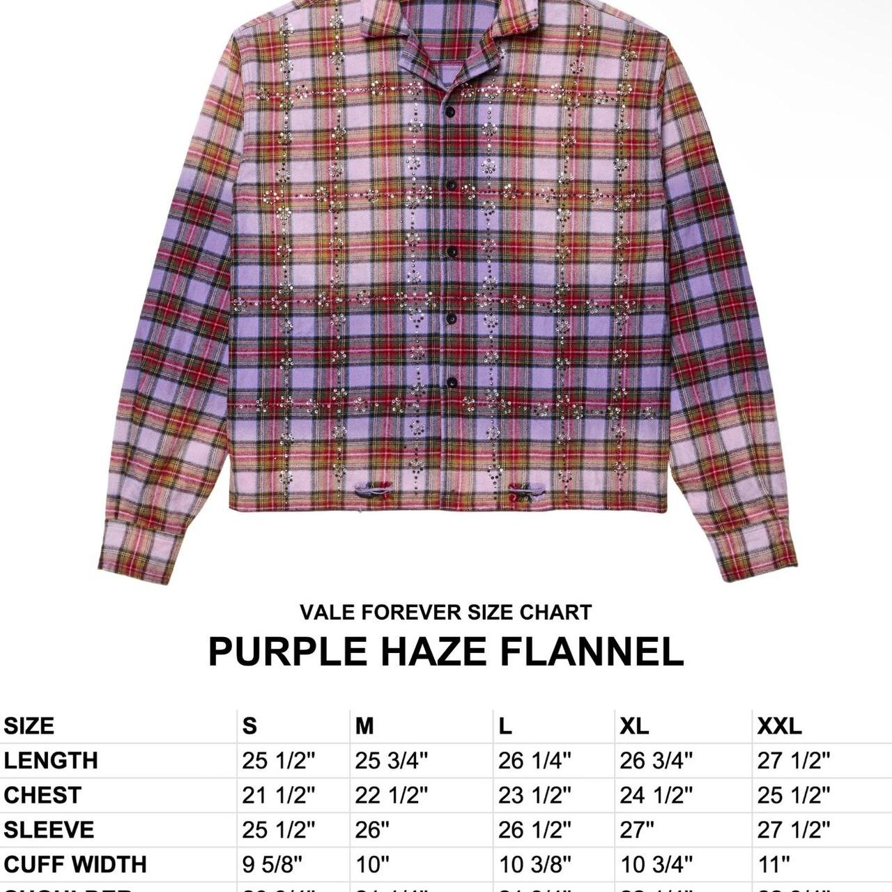 Vale Lives Flannel never worn - Depop
