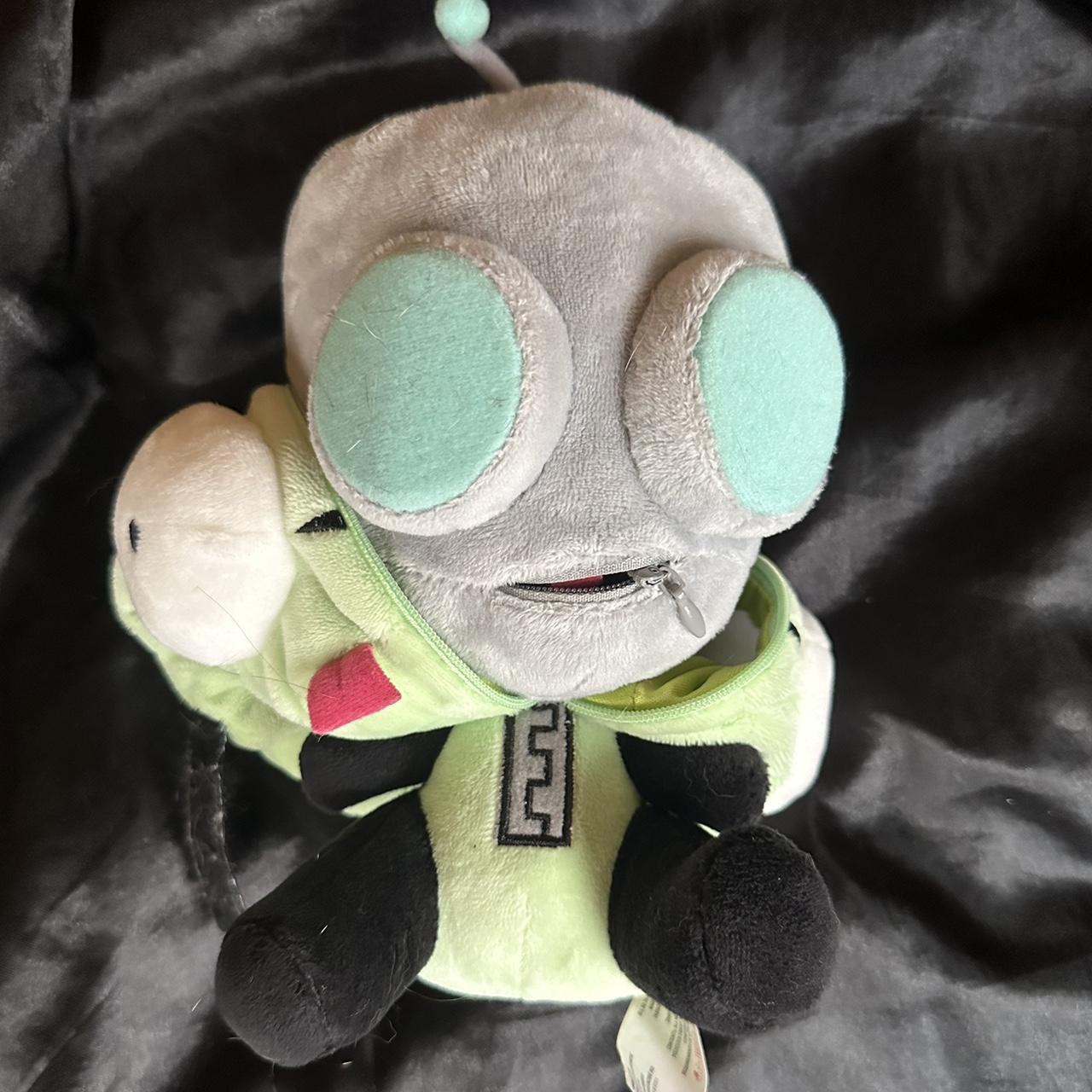 Invader Zim Gir zip up plushie #nickelodeon... - Depop