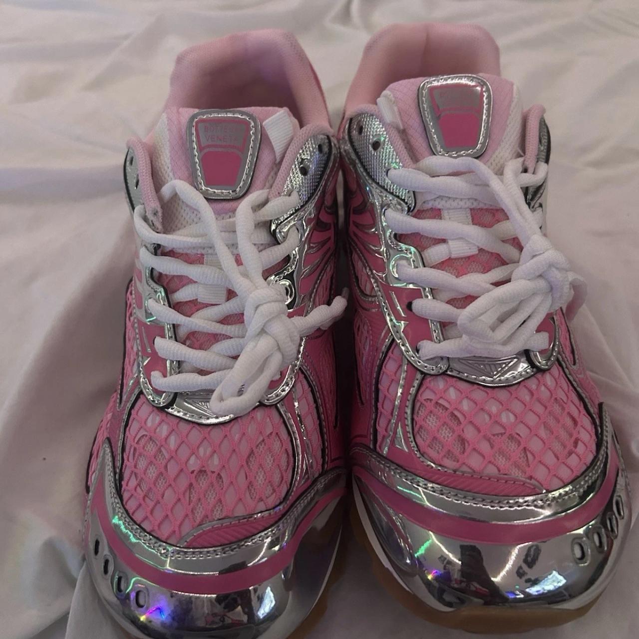 Pink Bottega Veneta Orbit Sneaker Unisex | Depop
