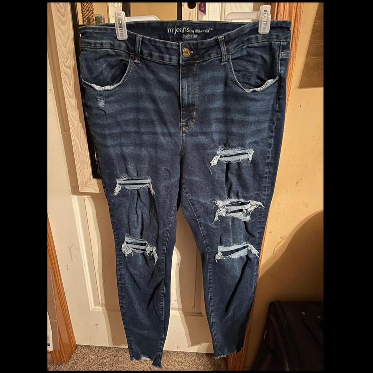 Maurices high rise jeans size 20W Long excellent... - Depop