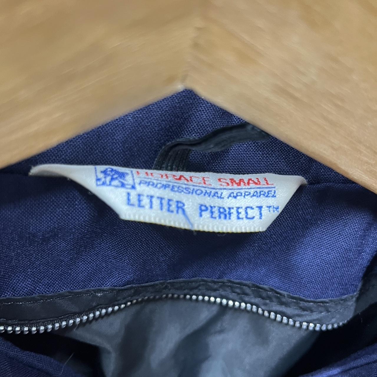 Vintage 1980’s Blank US Postal Zip Up Bomber Jacket... - Depop