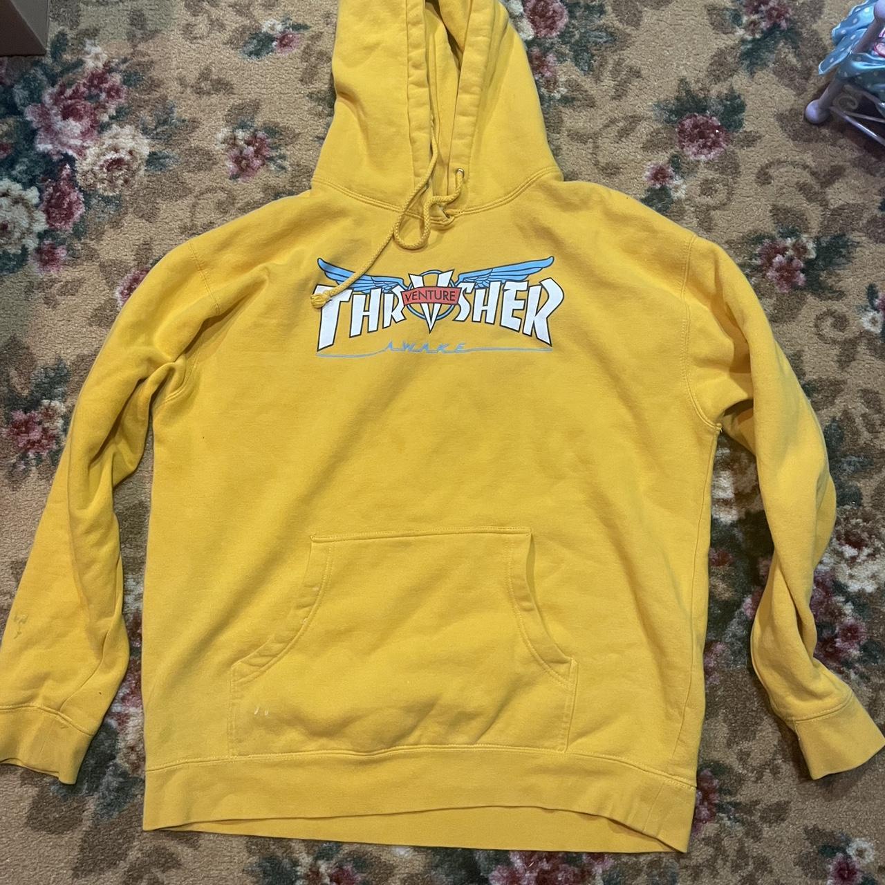 thrasher x venture collab sweatshirt #skateboarding... | Depop