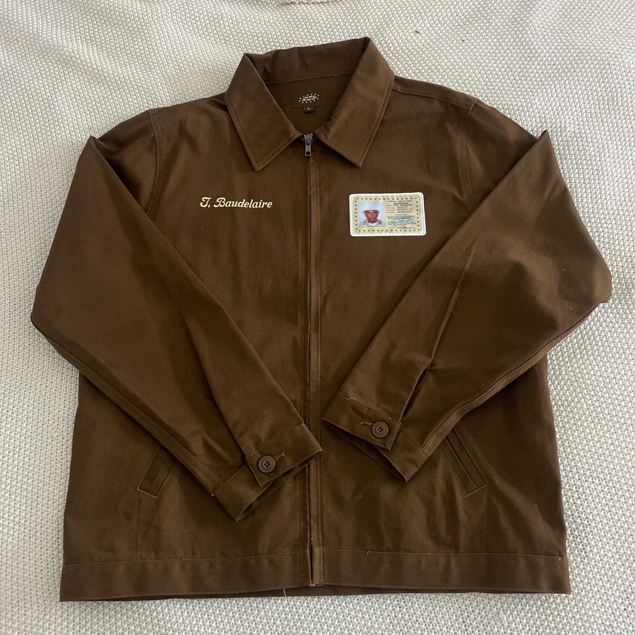 Call me if you get lost Brown merch jacket - Depop