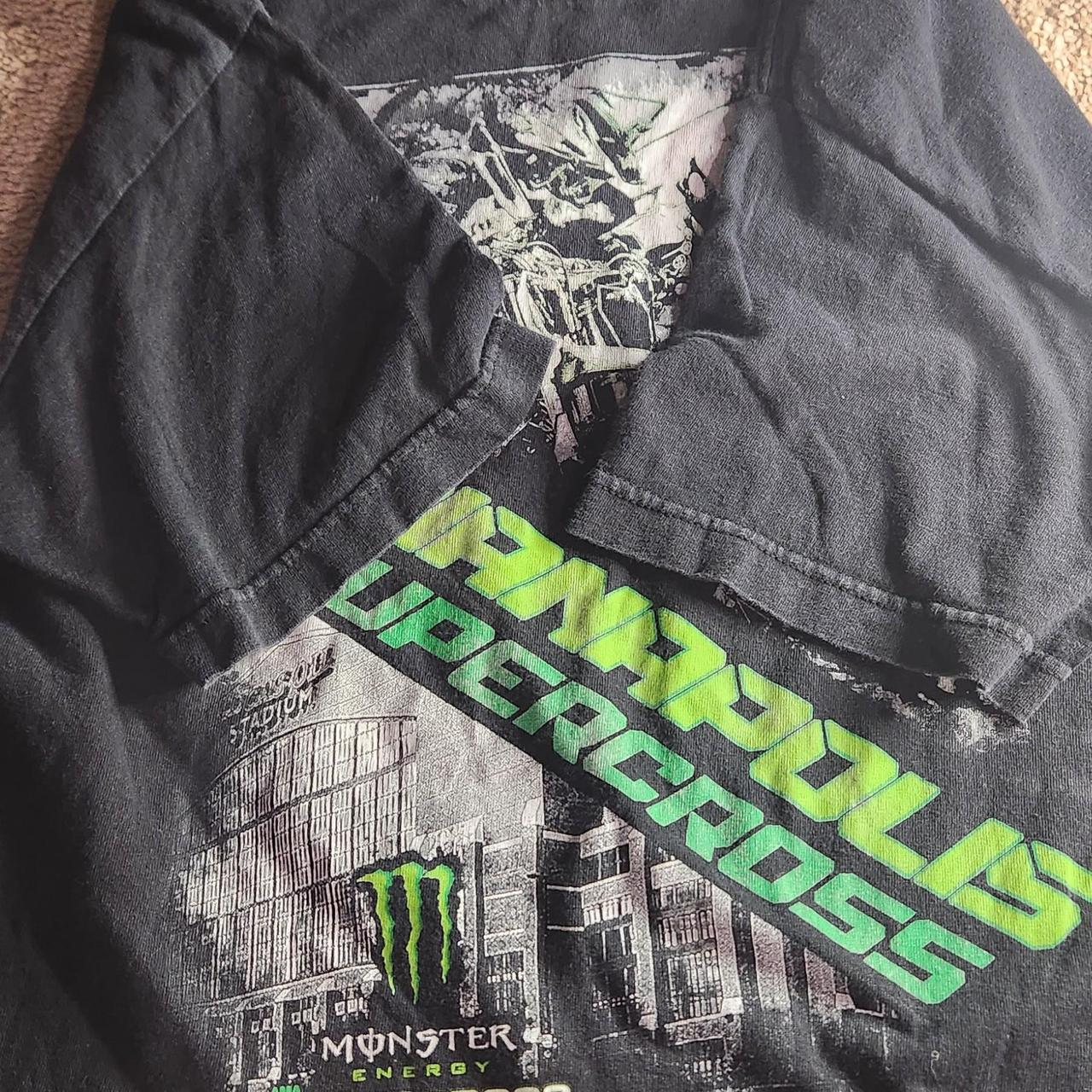 Size xl 2016 monster shirt. Lmk if interested - Depop