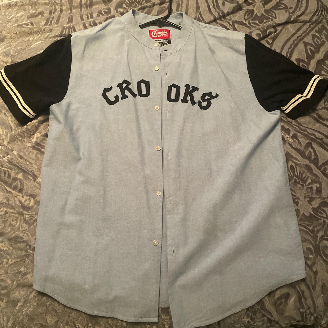 Crooks & Castles button up Size Large - Depop