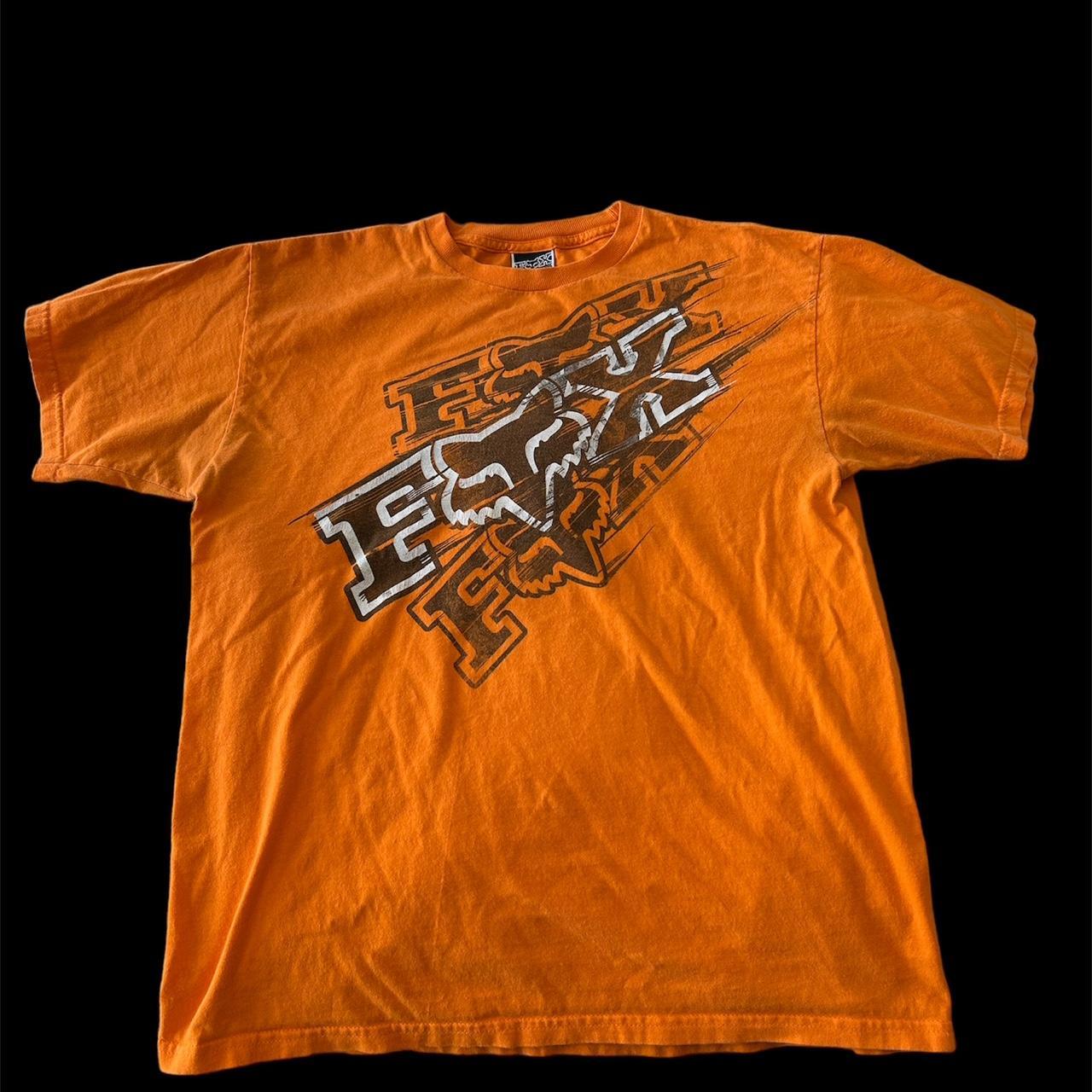 y2k fox t-shirt Size medium No flaws If you have... - Depop