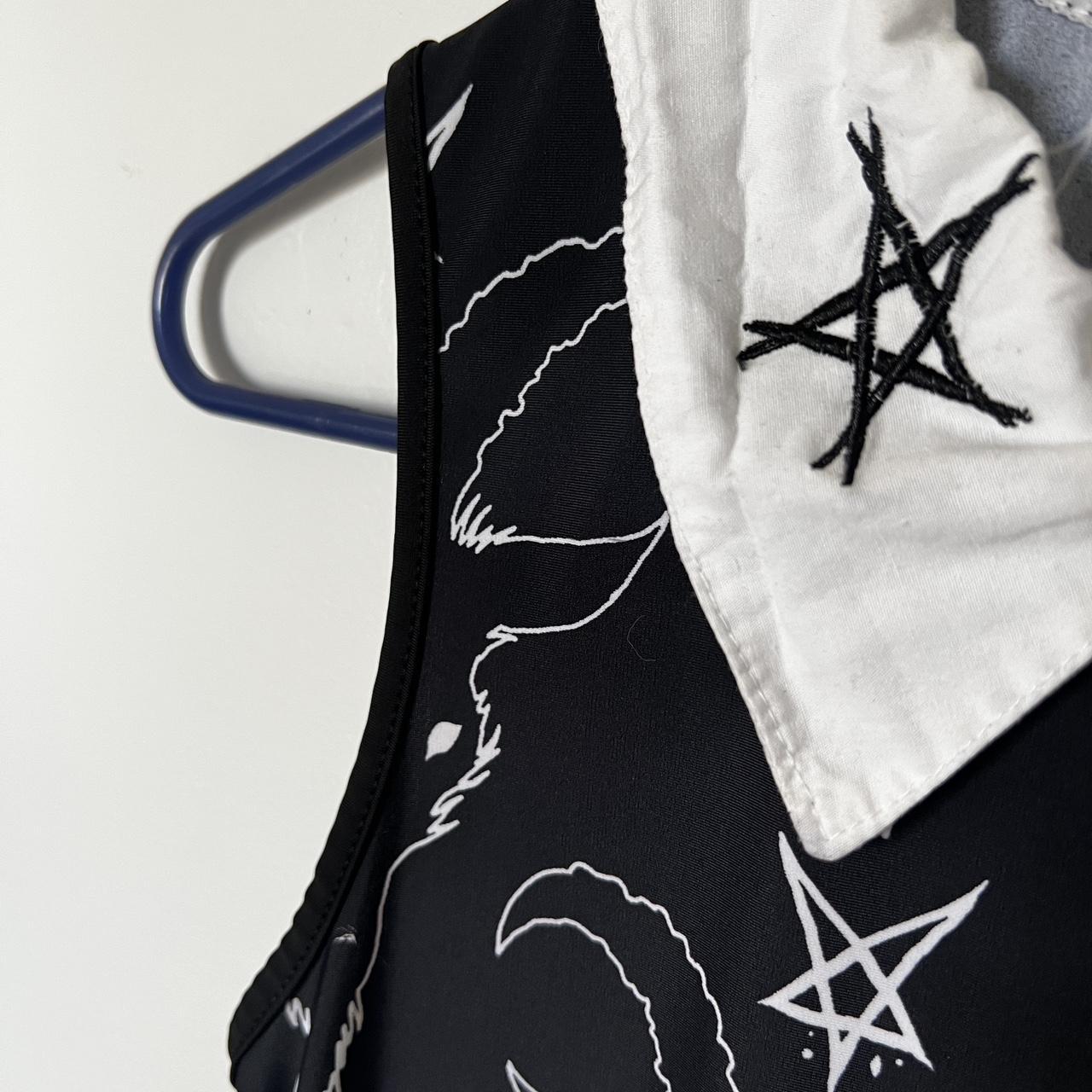 Killstar Dress. Never worn, size medium. Collar is... - Depop