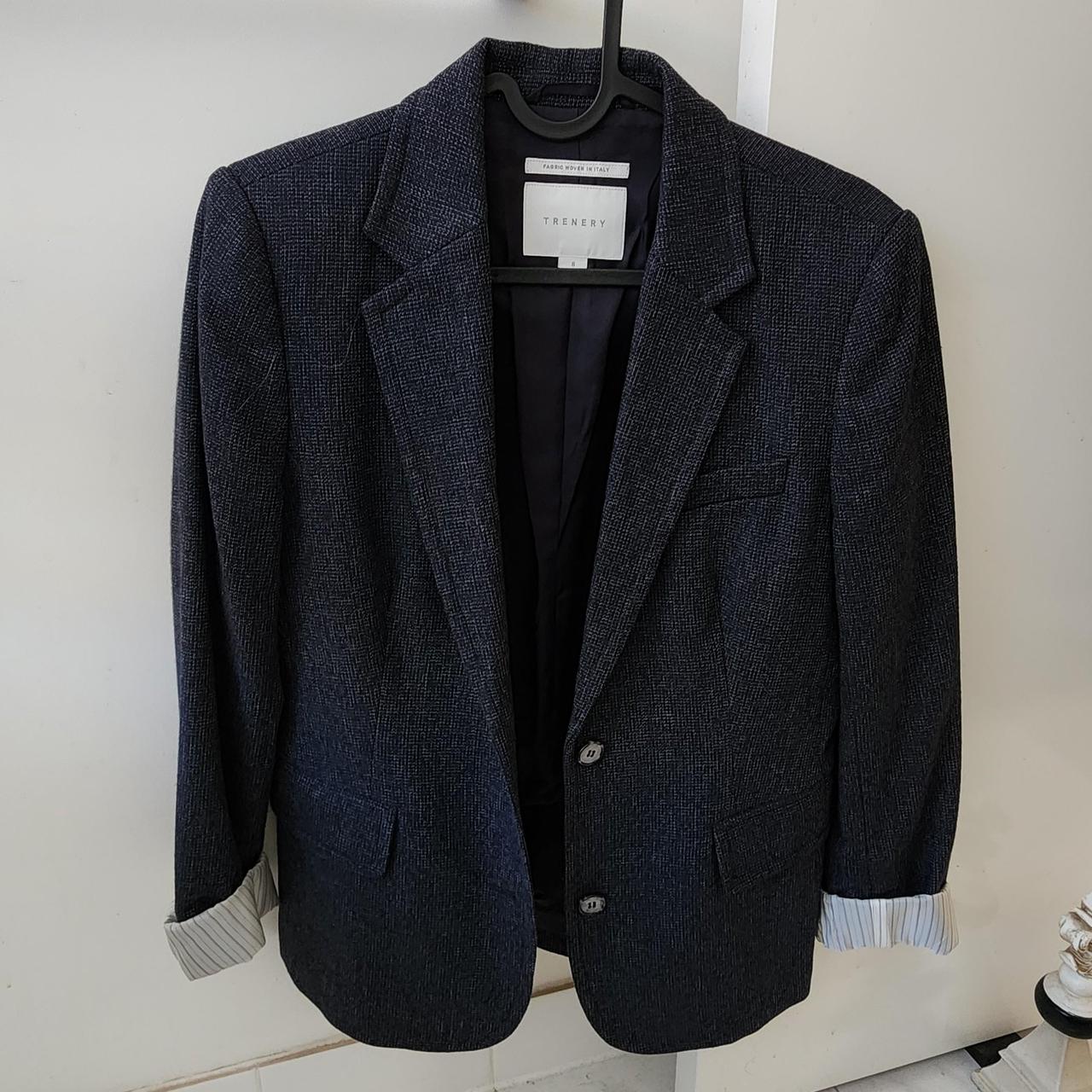 Trenery Navy blazer, size 8 #preppy #minimalist | Depop