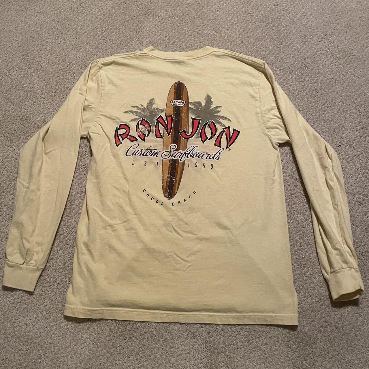 Ron Jon surf shop long sleeve tee Cocoa beach on... - Depop