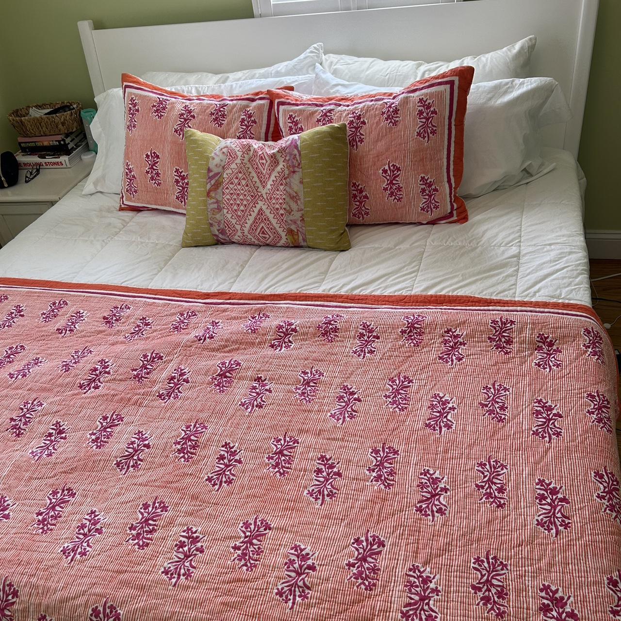 Serena & Lily - Amalfi quilt and pillow shams - Depop