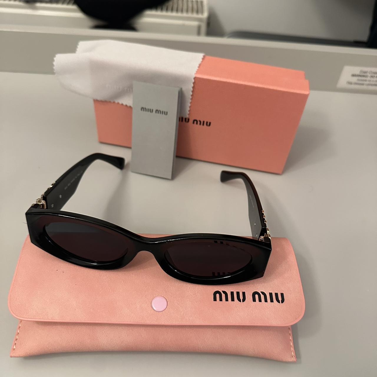 Miu Miu women’s sunglasses Brand new With tags Open... - Depop