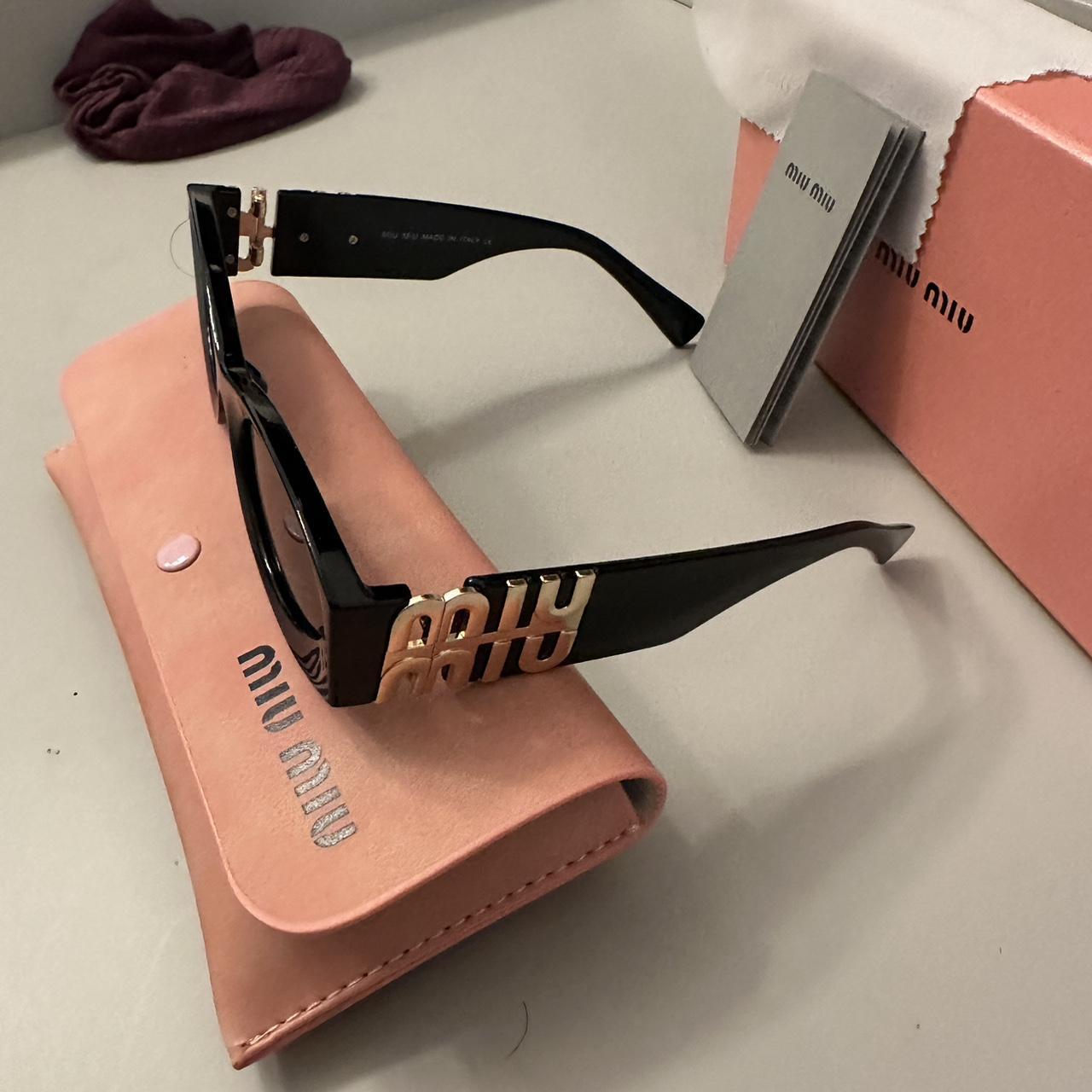 Miu Miu women’s sunglasses Brand new With tags Open... - Depop