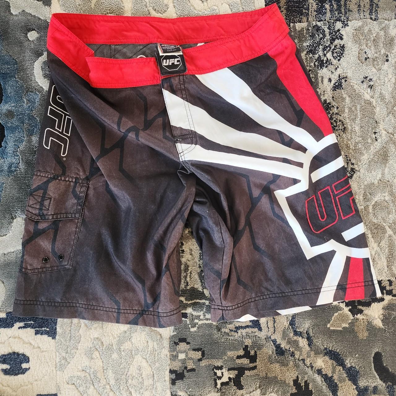 Japanese Design Vintage Official UFC Fight Shorts - Depop