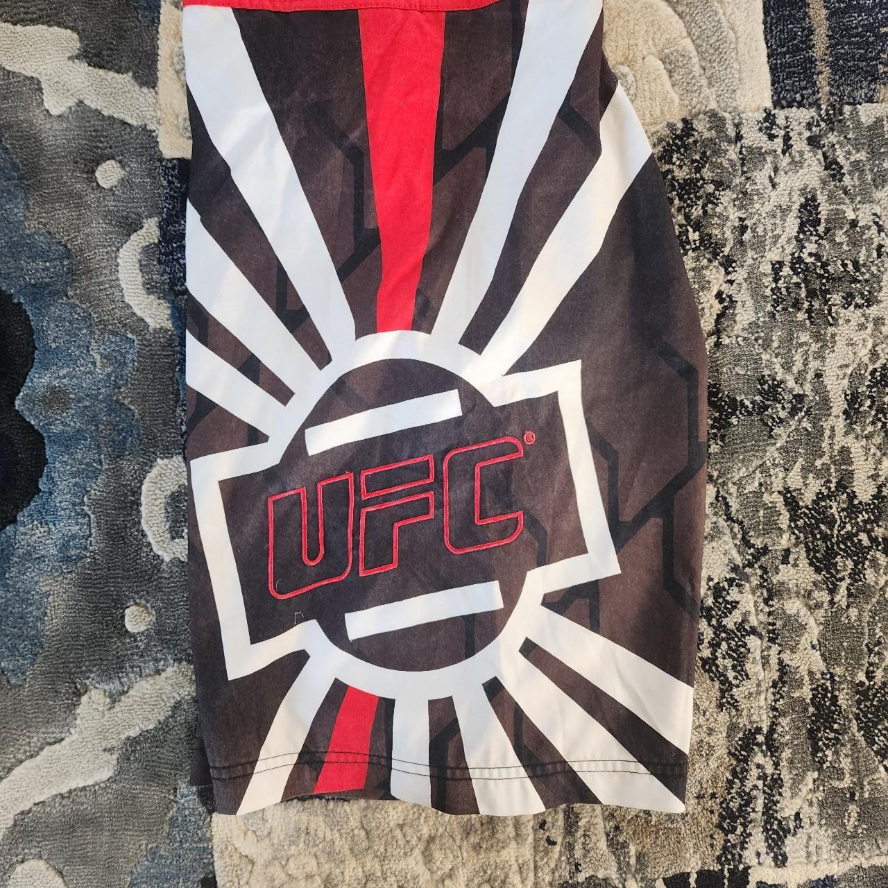 Japanese Design Vintage Official UFC Fight Shorts - Depop