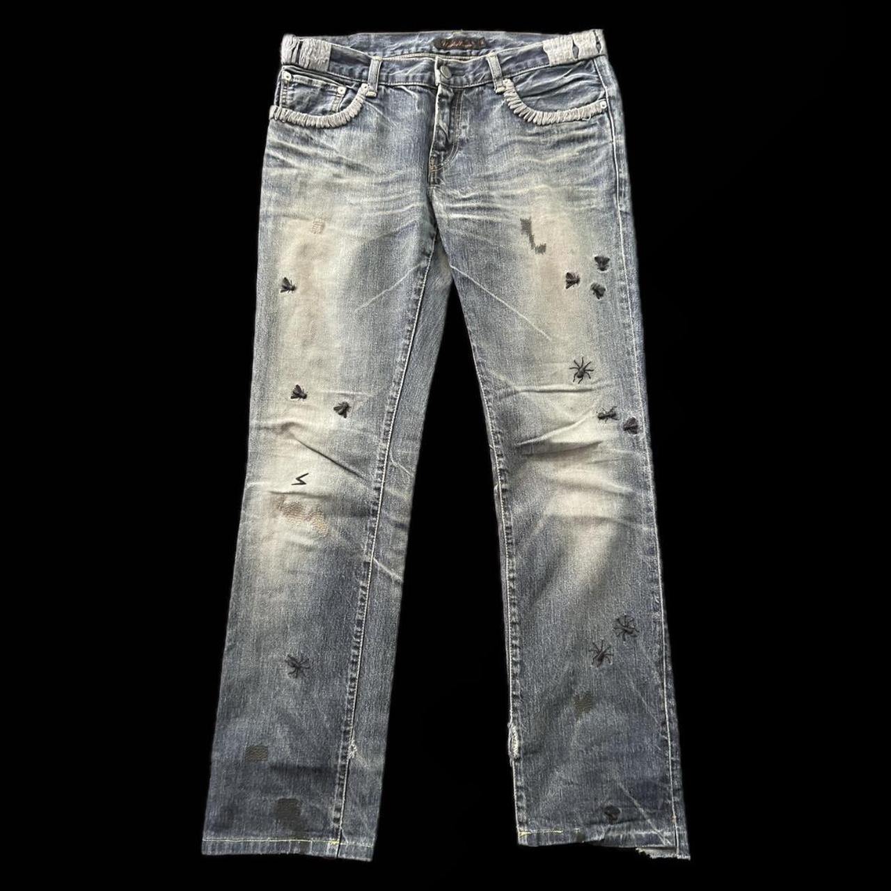 Undercover AW06 "Guru Guru" Bug Denim Offers above... - Depop