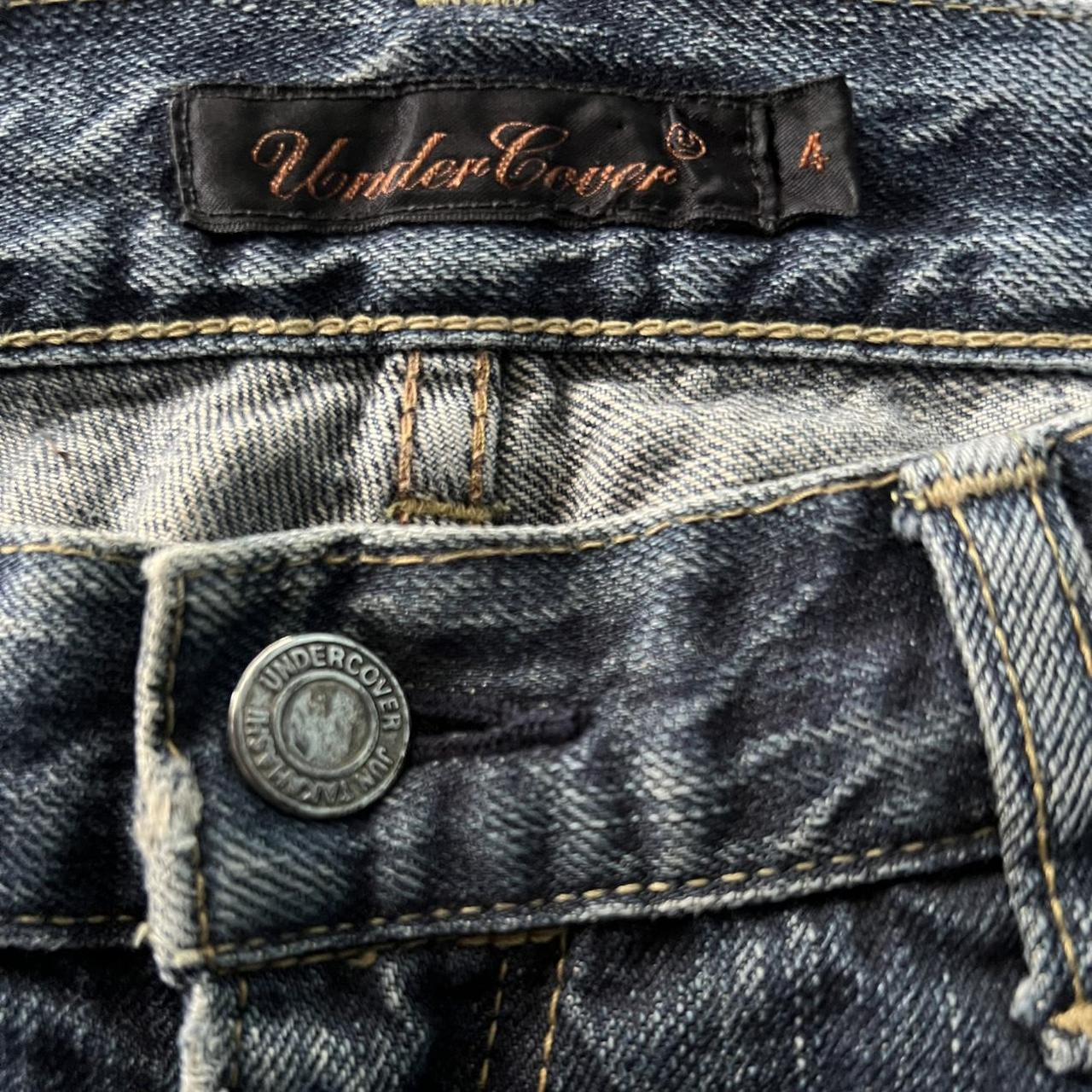 Undercover AW06 "Guru Guru" Bug Denim Offers above... - Depop