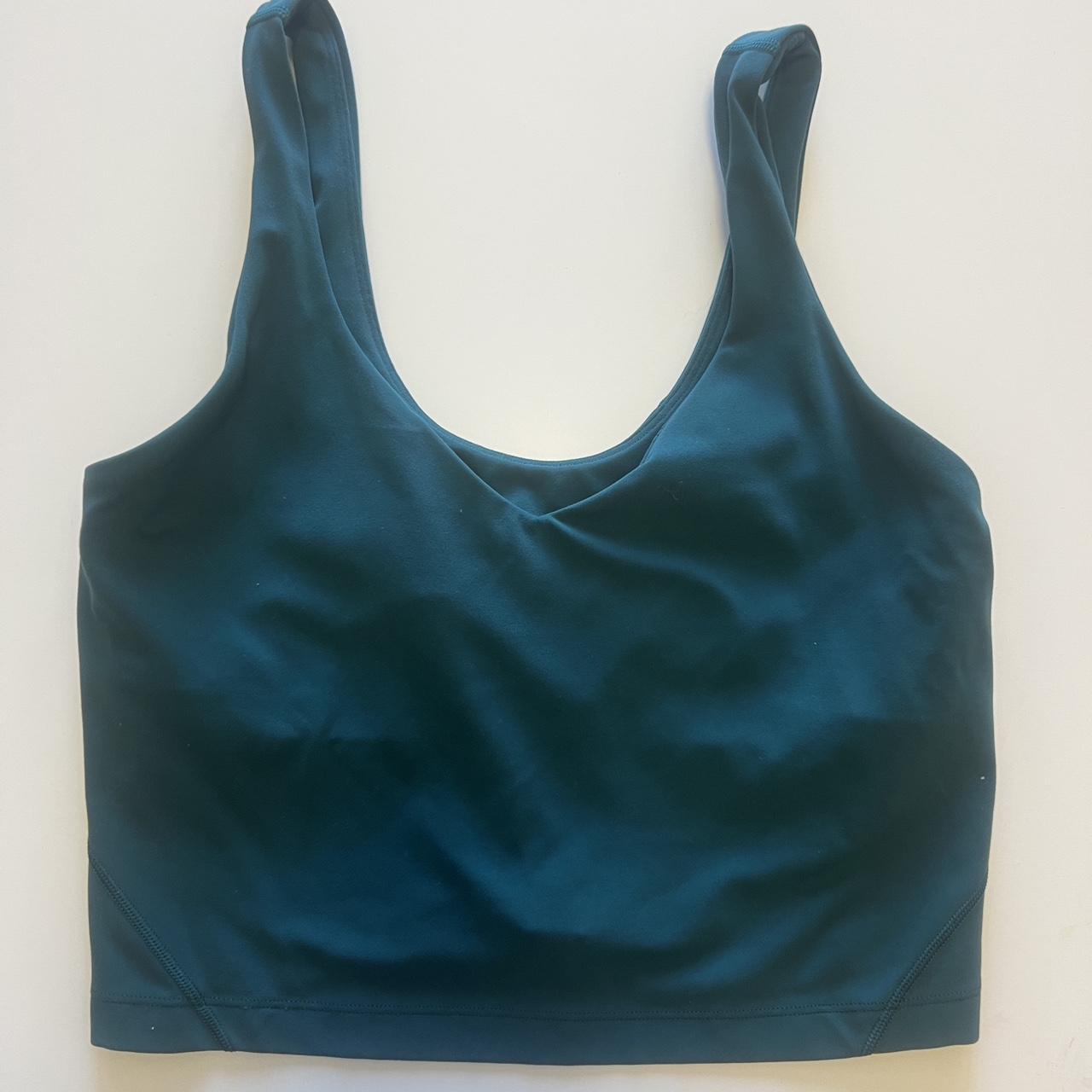 Lululemon Align Tank Dark Green Size 8! | Depop