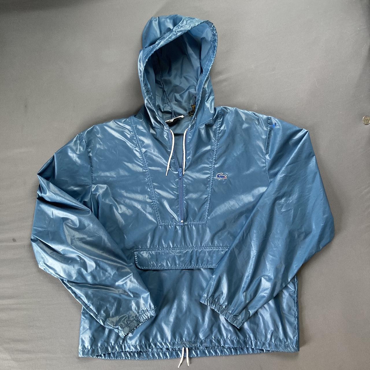 Vintage Lacoste pullover windbreaker/jacket Great... - Depop