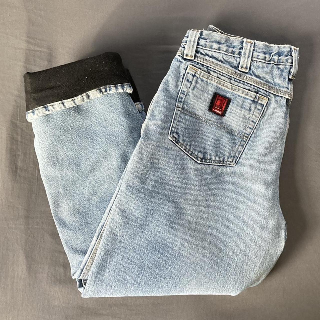 Wrangler Riggs insulated workwear jeans Sz 36/32... - Depop