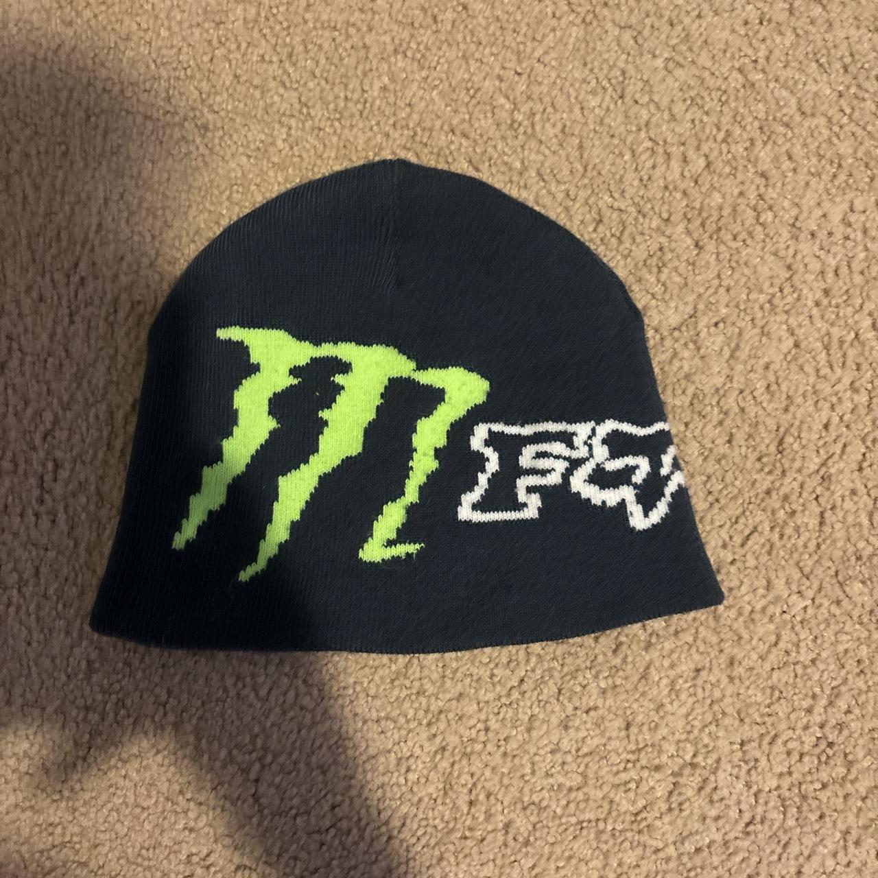 fox x monster beanie SO RARE - Depop