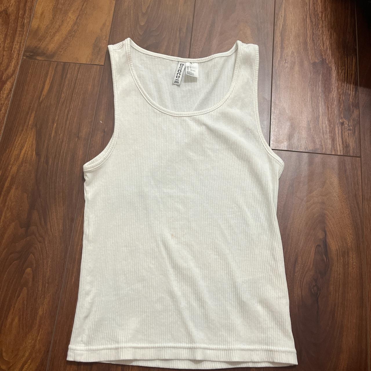 small white top - Depop
