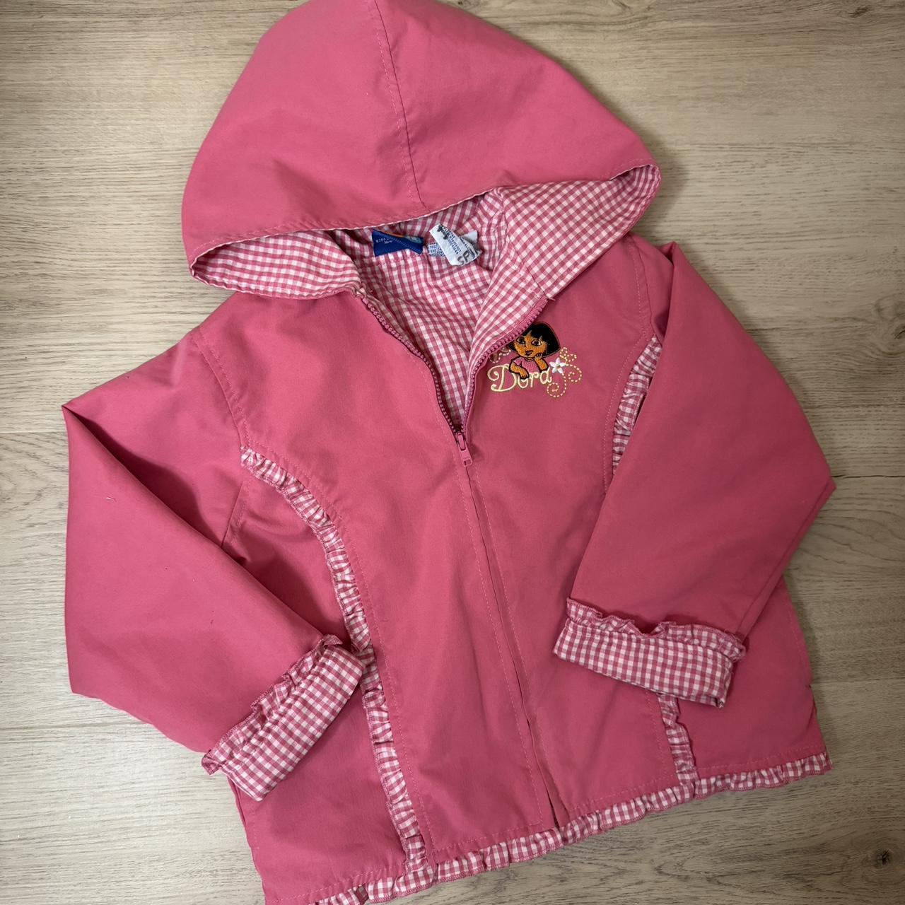 Nick Jr Dora the Explorer jacket No Flaws Size 4T - Depop