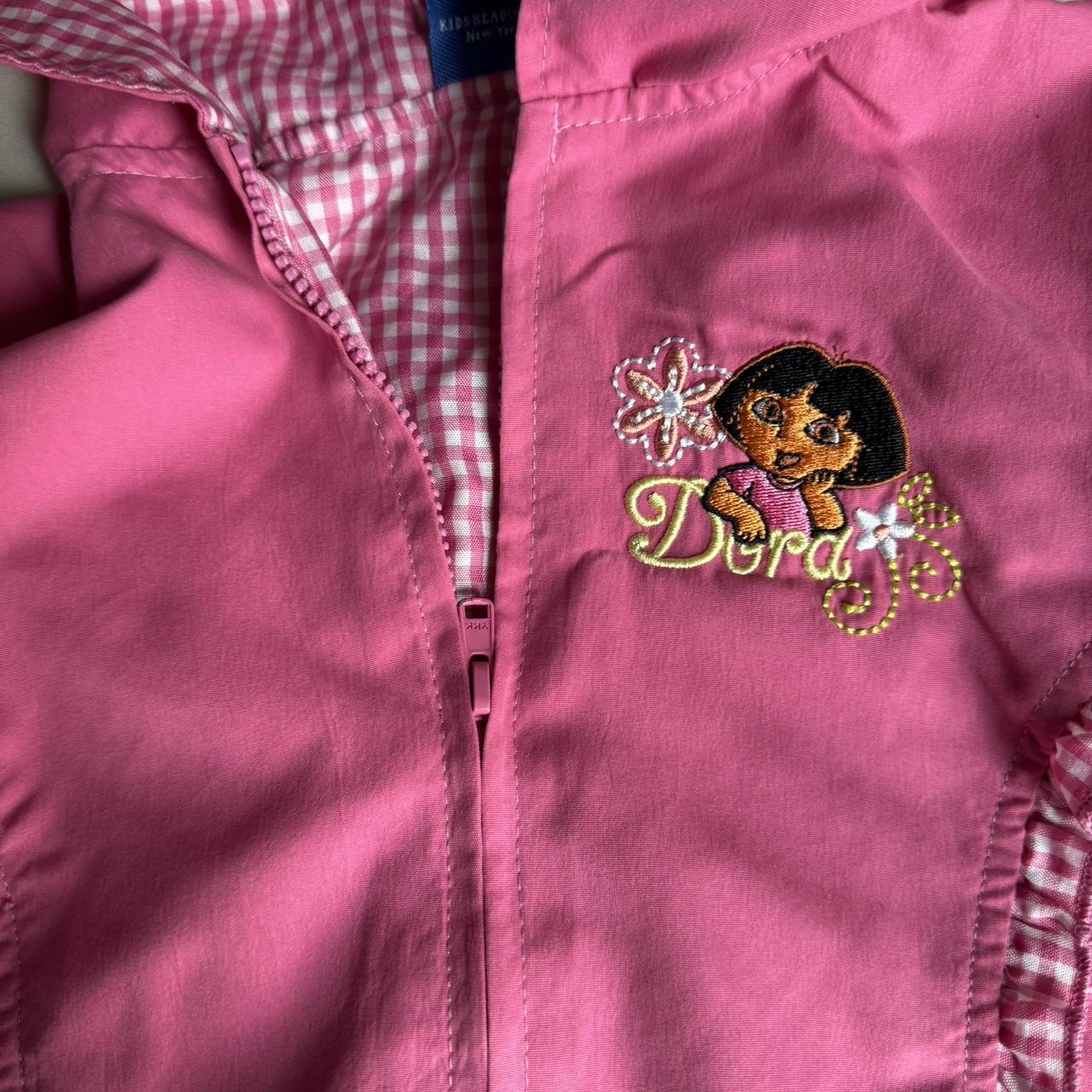 Nick Jr Dora the Explorer jacket No Flaws Size 4T - Depop