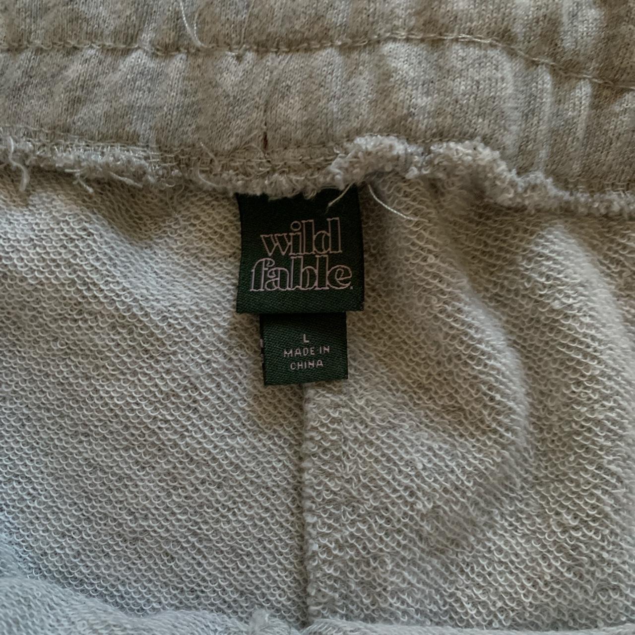 wild fable (target) grey sweatpants size large but... - Depop