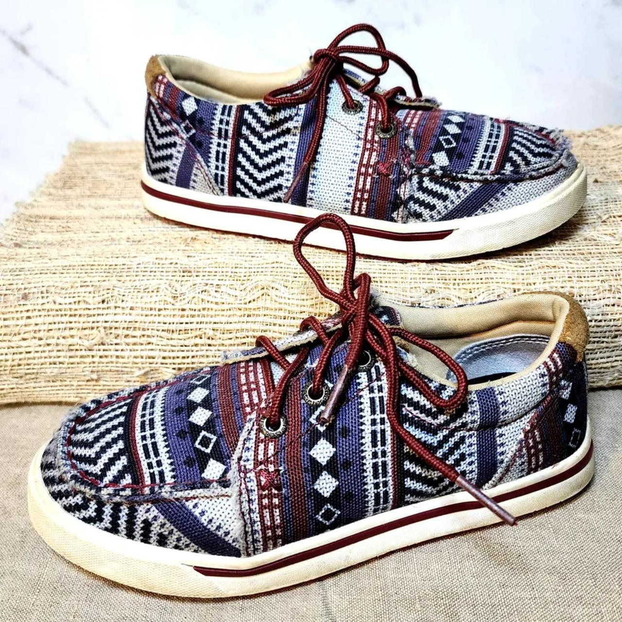 Childrens Twisted X Desert Valley Lace-Up Sneakers... - Depop