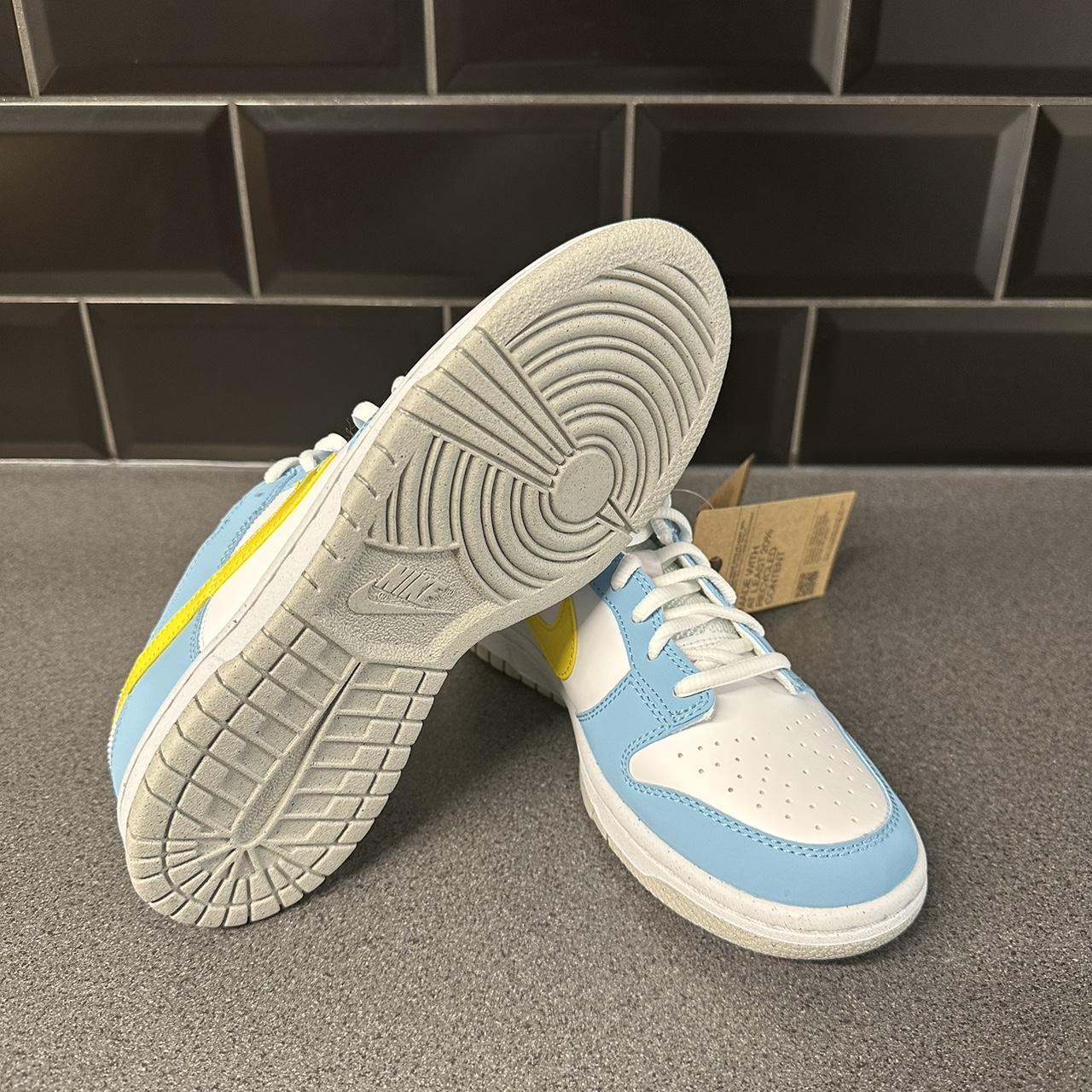 Nike Dunk Low ‘Yellow/blue Simpson’ Brand new (with... - Depop