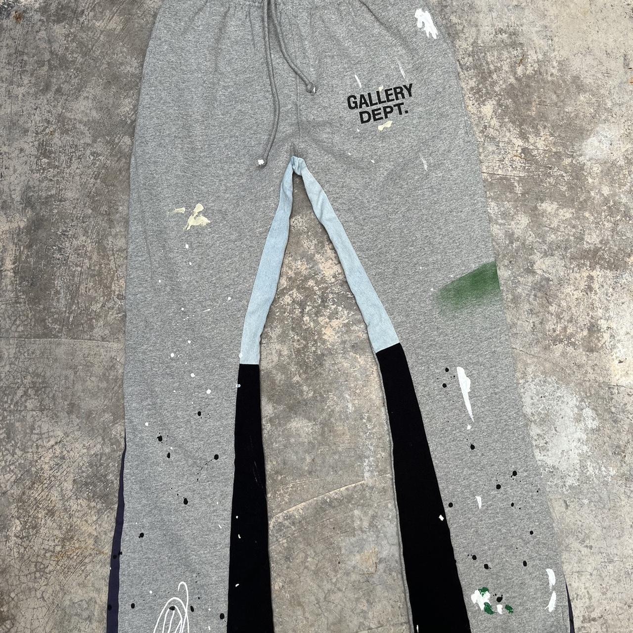 Gallery Dept Paint Flared Sweatpants Size Small, tts... - Depop