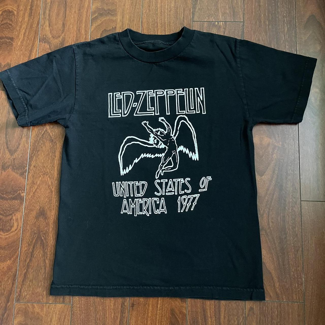 Led-Zeppelin Baby Doll Tee Brand: Unknown Size:... - Depop